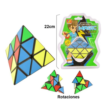 Cubo Mágico Triângulo 18x22Cm | PapeLeiria