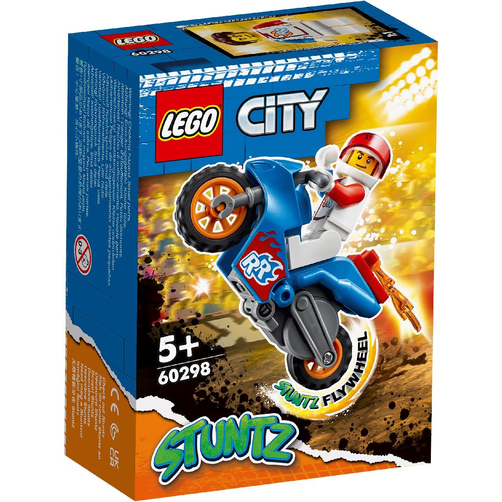 LEGO City Mota de Acrobacias Rocket 60298 | PapeLeiria LEGO City Mota de Acrobacias Rocket 60298 | PapeLeiria